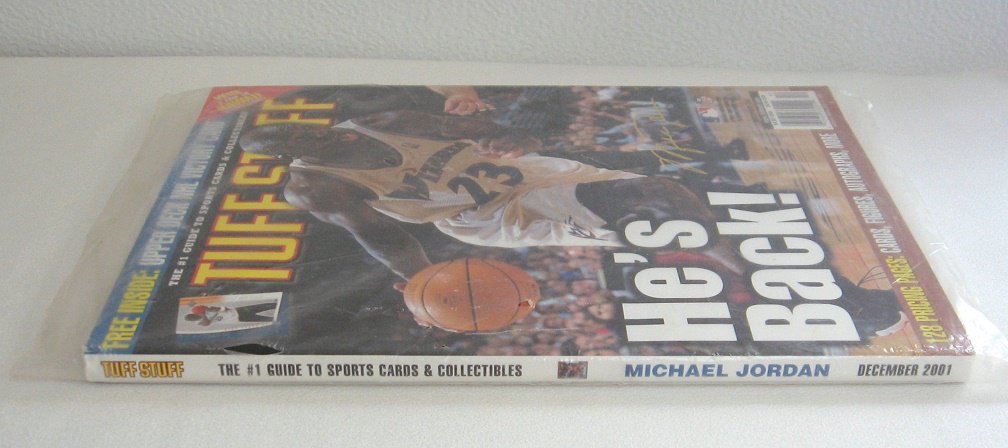 Tuff Stuff Magazine Michael Jordan He's Back Issue with Trading Card ...