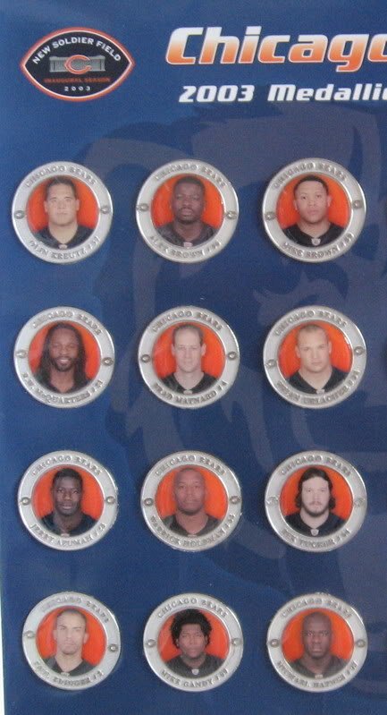 NFL Chicago Bears Football Limited Edition Medallion Collection & Book ...