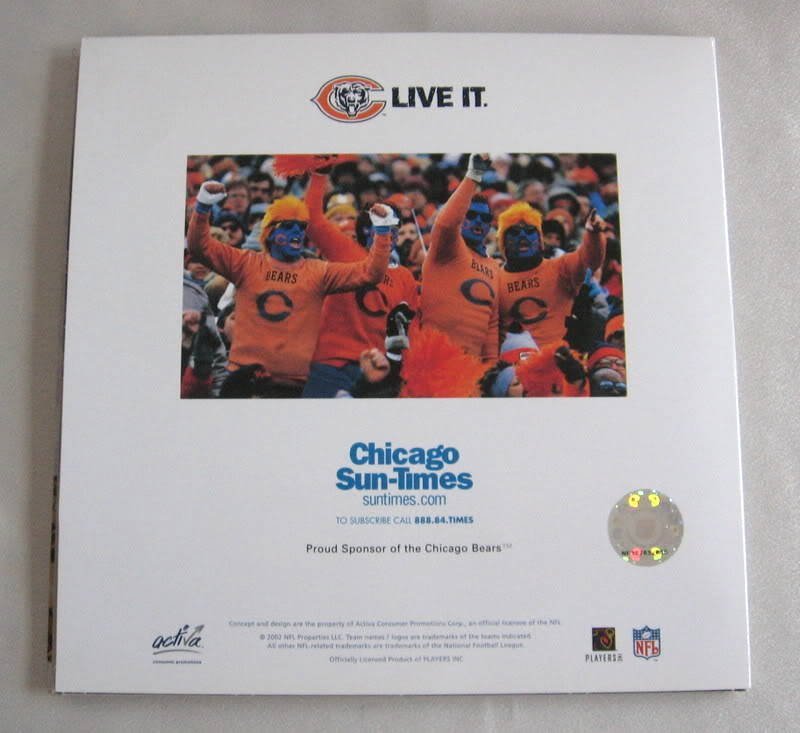 NFL Chicago Bears Football Limited Edition Medallion Collection & Book ...