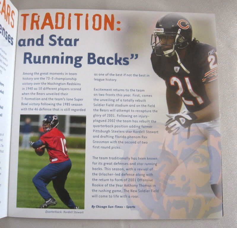 NFL Chicago Bears Football Limited Edition Medallion Collection & Book ...