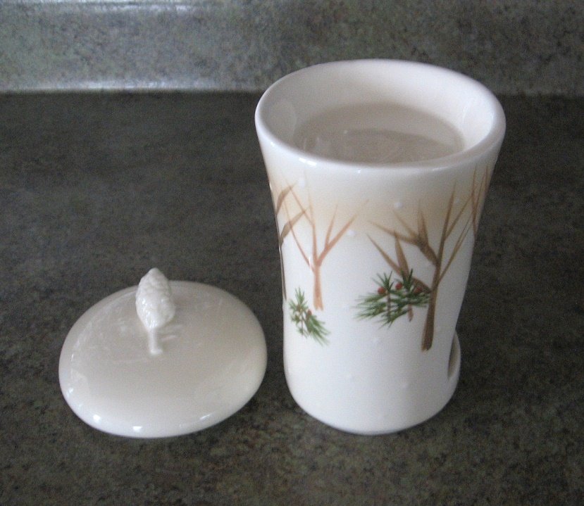 Aromatherapy Essential Oil Wax Candle Burner Warmer Holiday Cardinals ...