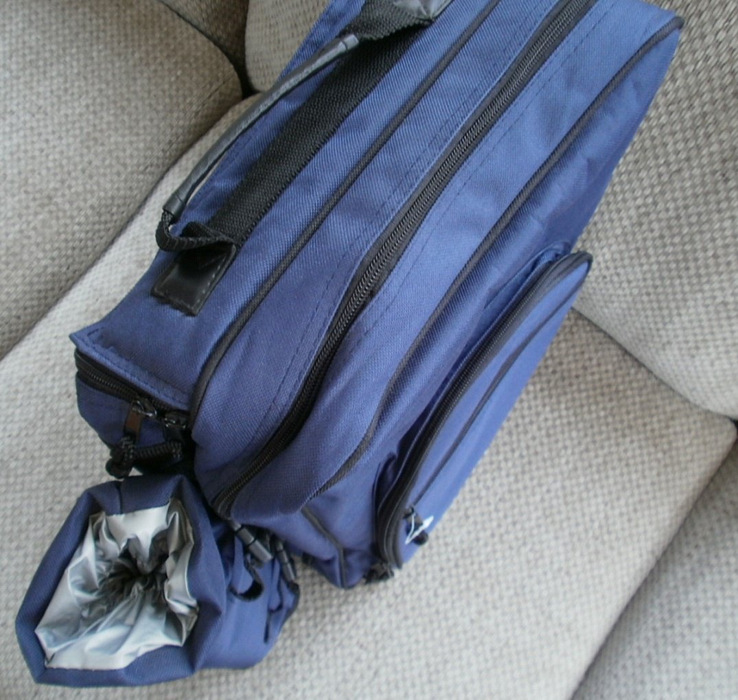 32 Piece Set Blue Picnic Camping Knapsack Bag Backpack By Picnic Essentials