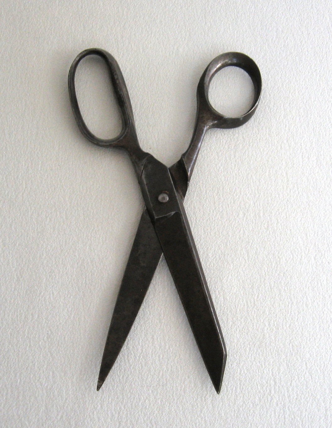 Old Time Scissors Shears Solid Steel Vintage 1950s