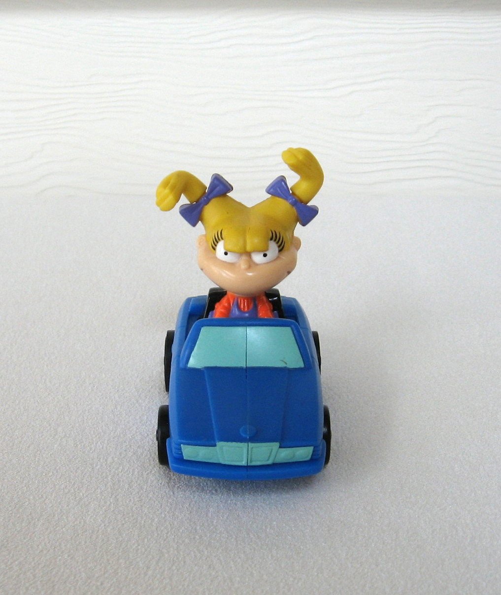 Angelica Rugrats with Spinning Pigtails Toy Car Collectible Nickelodeon ...