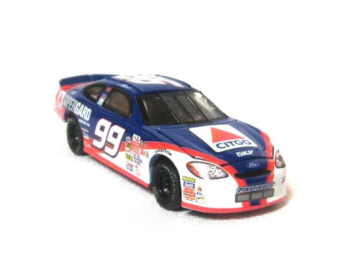 Jeff Burton #99 Nascar Diecast Toy Car Ford Taurus 1999 Hotwheels Hood ...