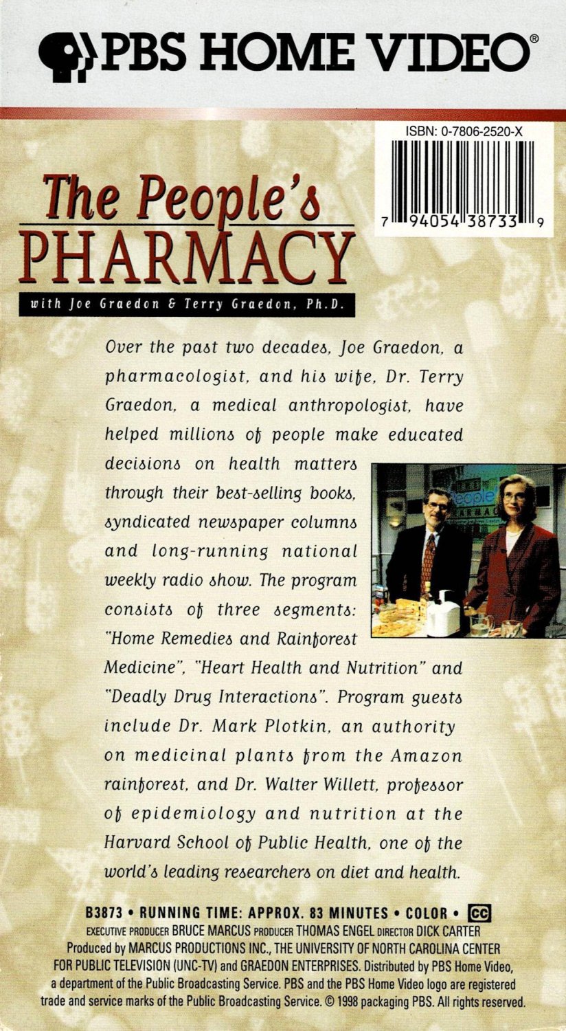 The People's Pharmacy Key Information For Staying Healthy PBS Home ...