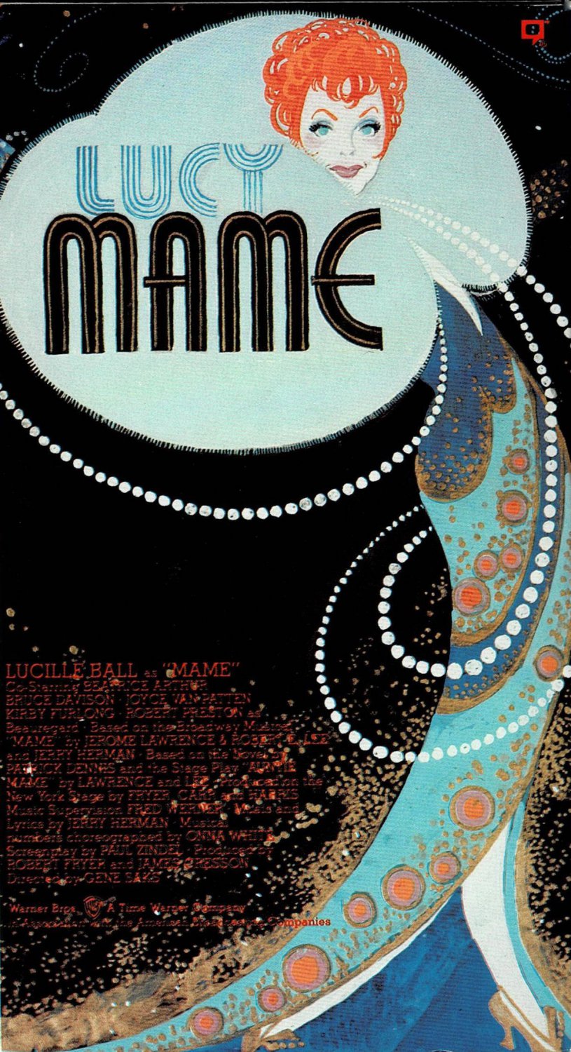 Lucy Mame Movie Lucille Ball Beatrice Arthur Musical VHS Video