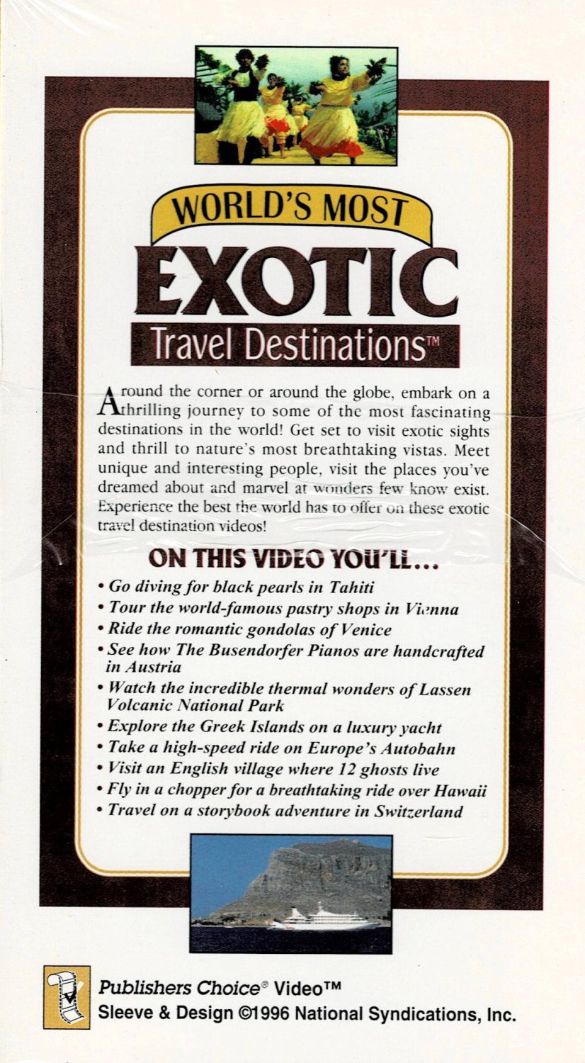 World's Most Exotic Travel Destinations Italy Greece Tahiti Documentary ...