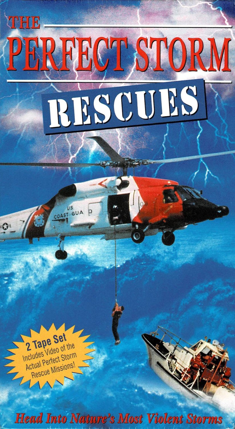 The Perfect Storm Rescues Boxed Set 2 Documentary Reality VHS Video NEW