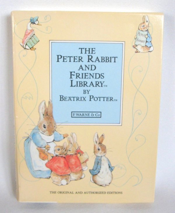 The Peter Rabbit And Friends Library By Beatrix Potter Set of 4 in ...