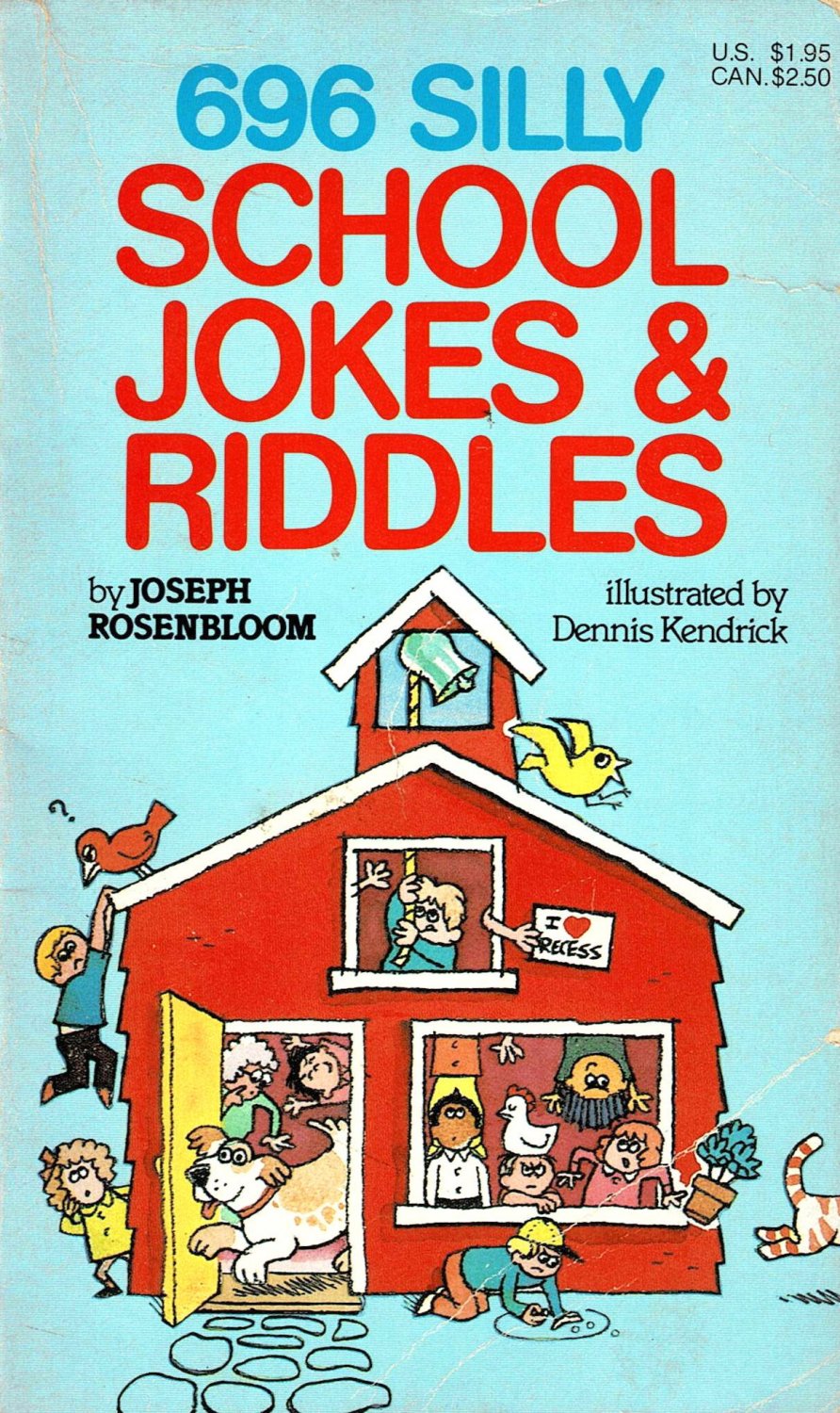 696 Silly School Jokes & Riddles By Joseph Rosenbloom Paperback Book ...