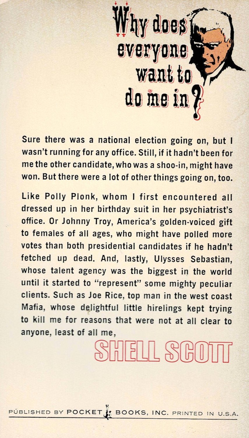 A Shell Scott Novel The Trojan Hearse By Richard S. Prather Paperback ...