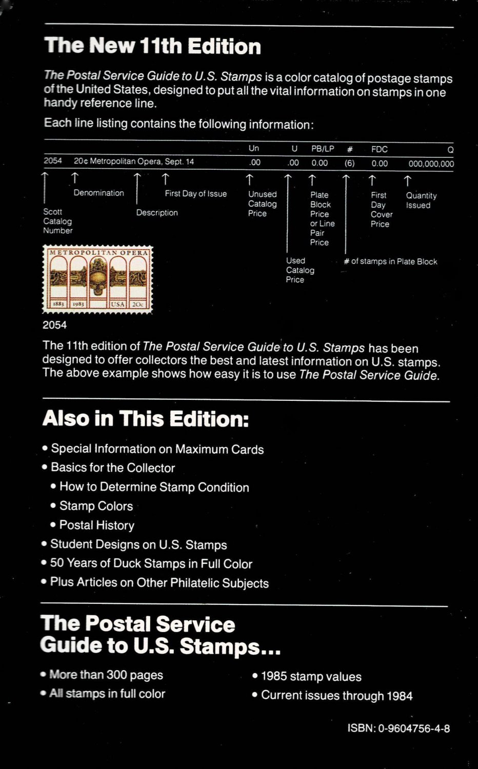 The Postal Service Guide To United States U.S. Stamps 11th Edition ...