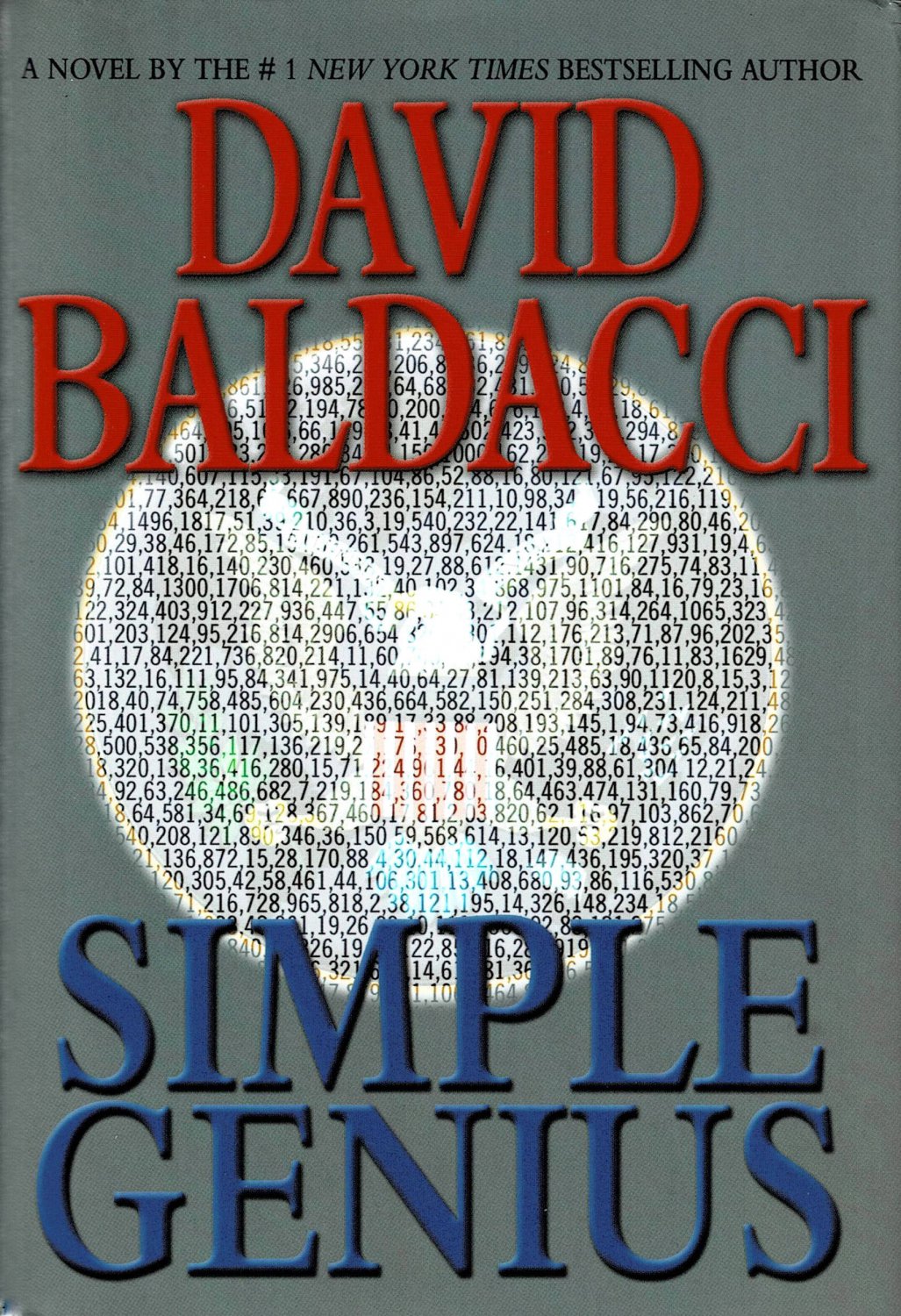 Simple Genius By David Baldacci Hardcover Book 2007