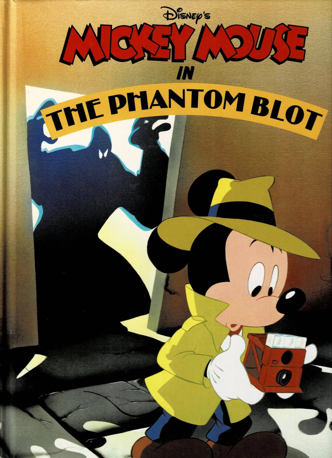 Disney's Mickey Mouse The Phantom Blot By Lee Nordling Large Hardcover ...
