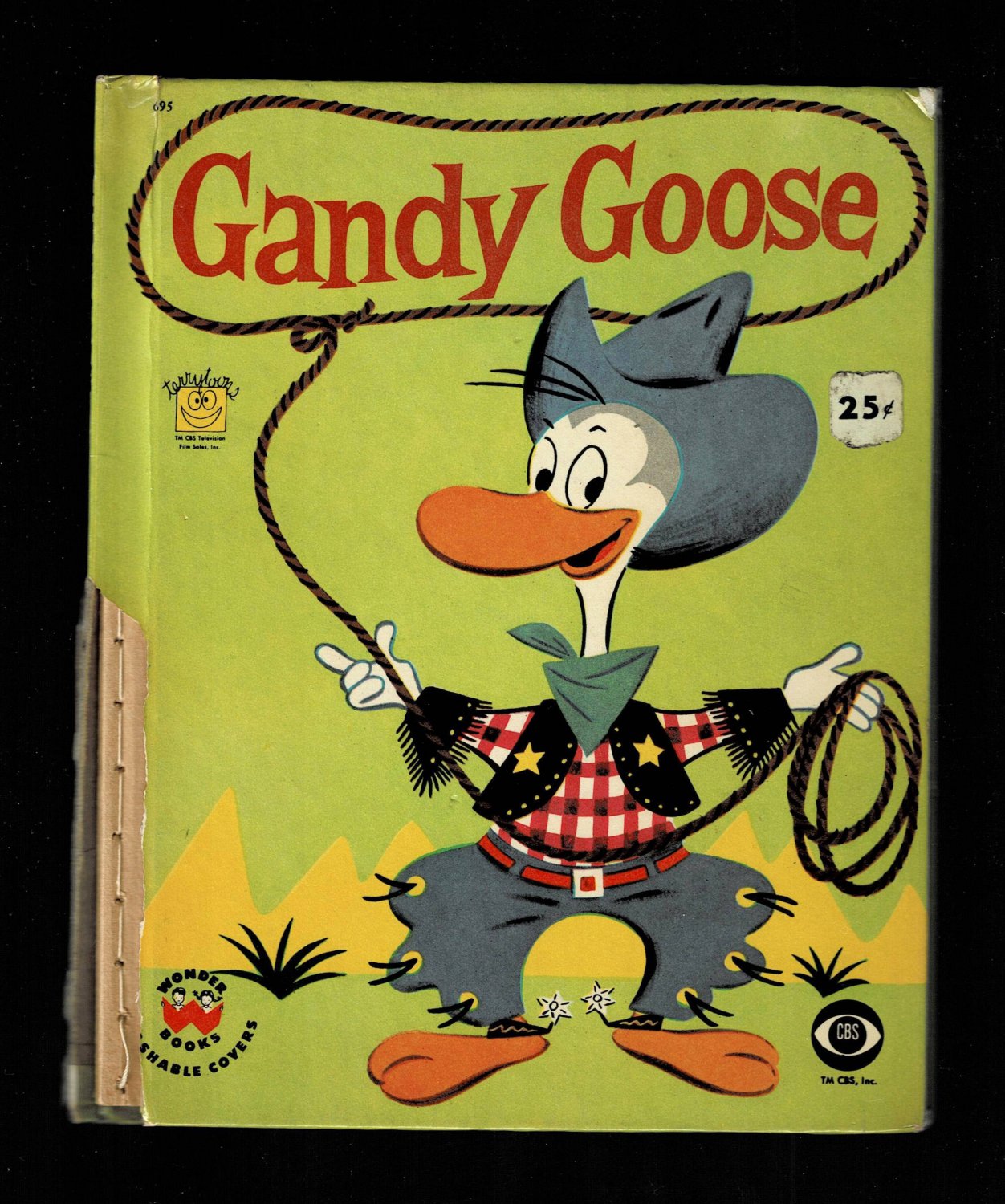 Gandy Goose No. 695 By Leon Jason Hardcover Book Vintage 1957