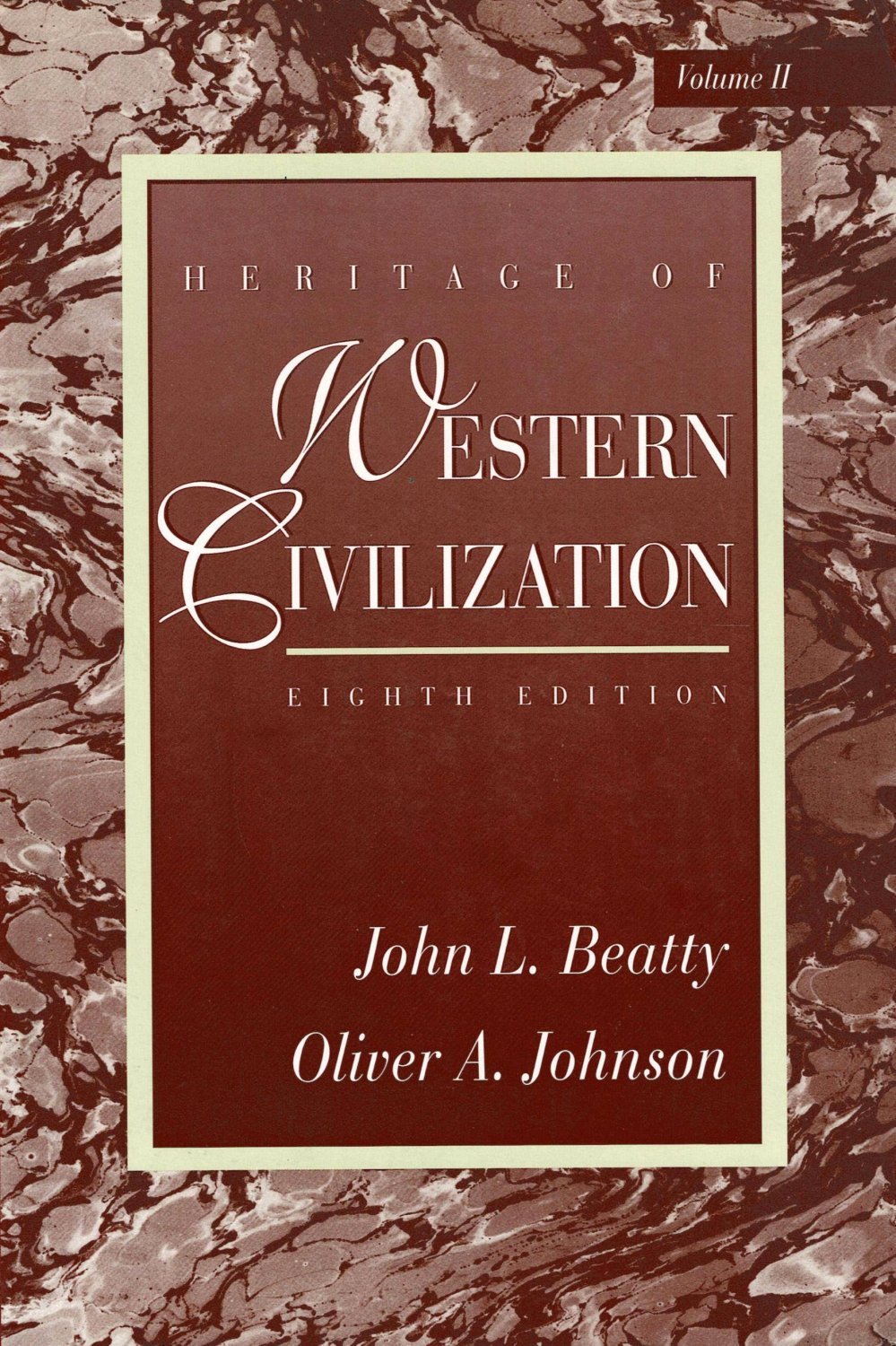 Heritage of Western Civilization By John L. Beatty & Oliver A. Johnson ...