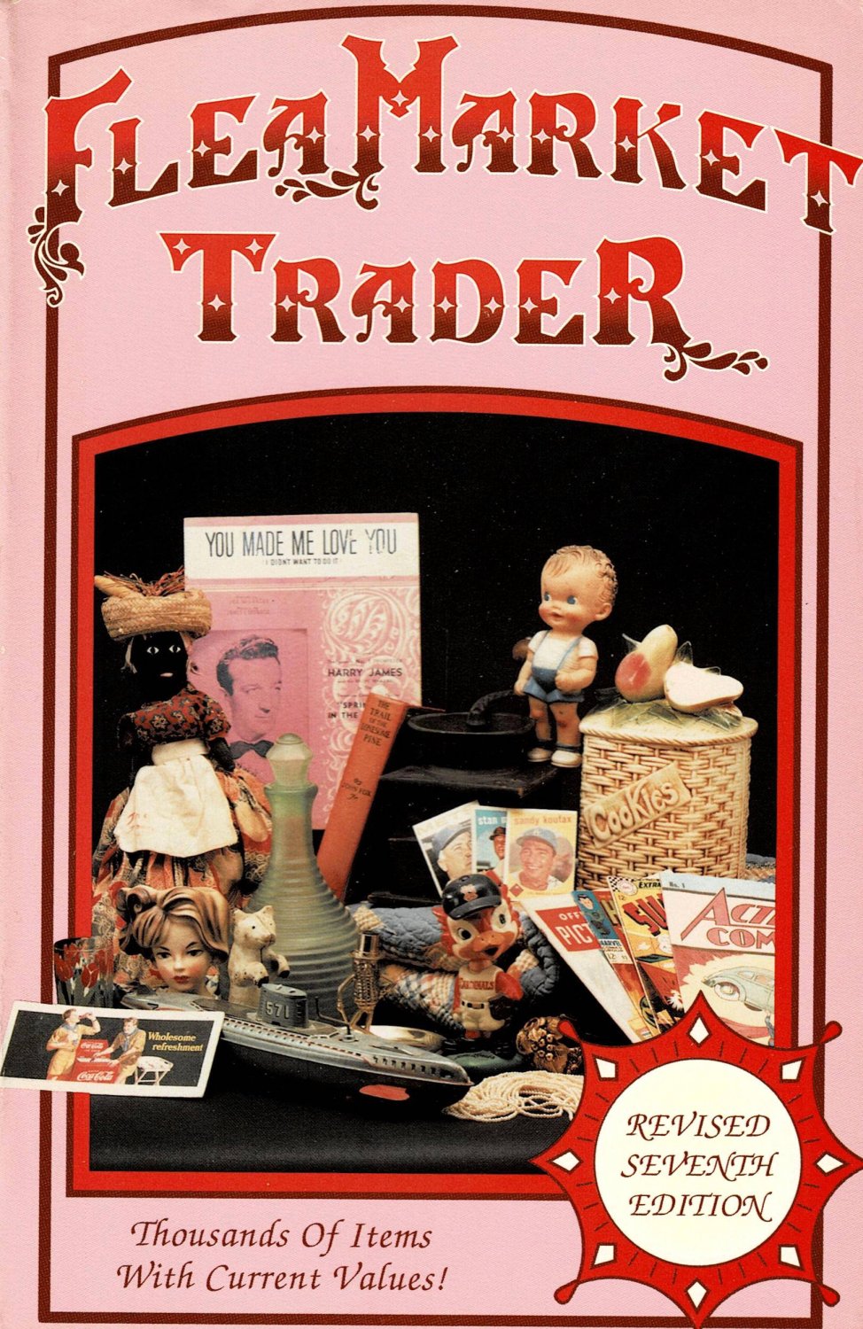 Flea Market Trader Price Guide By Sharon & Bob Huxford Heavy Paperback Book