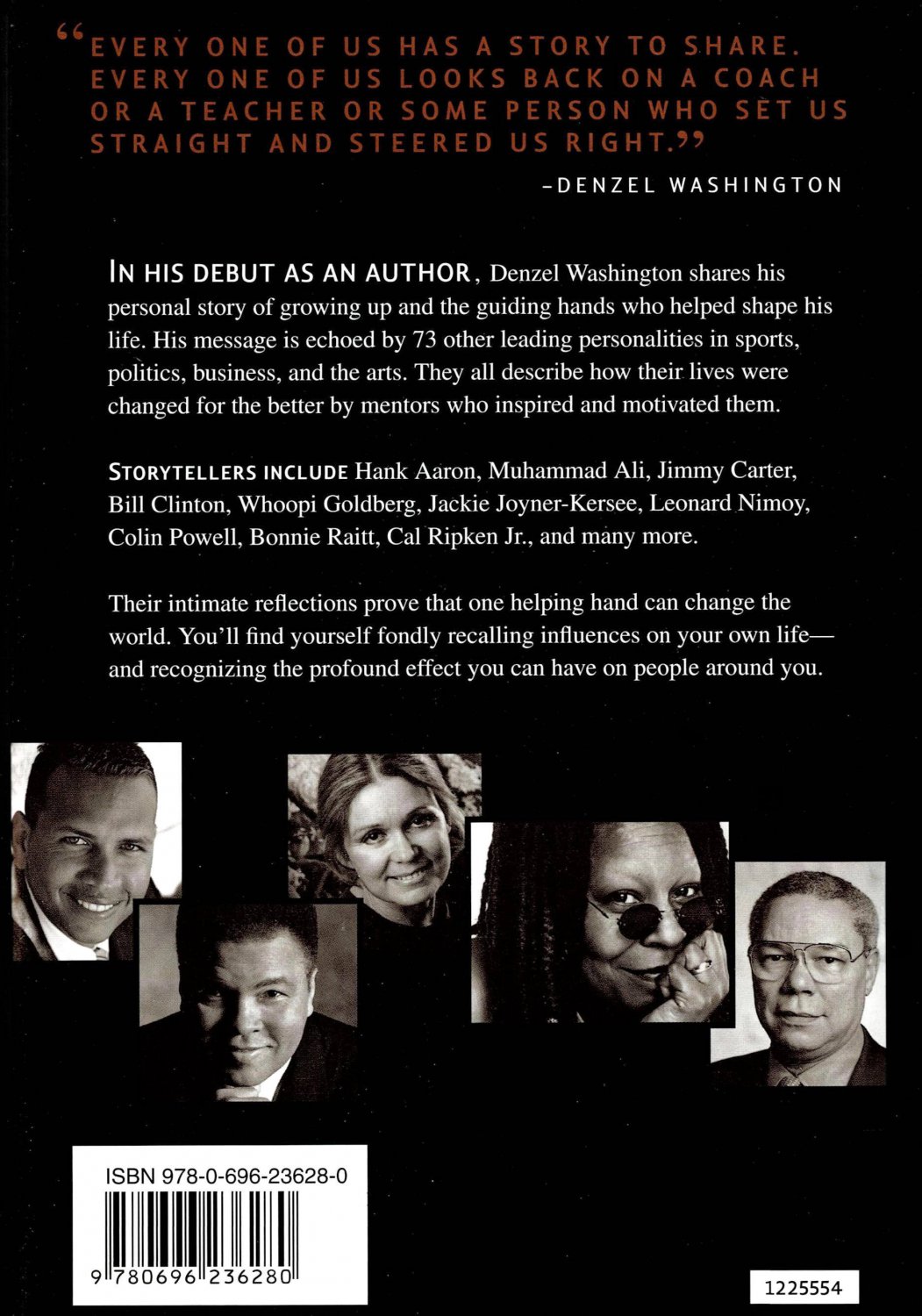 A Hand To Guide Me By Denzel Washington Large Print Edition Hardcover Book