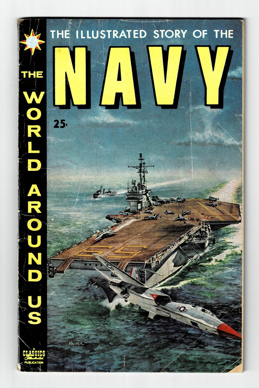 The Illustrated Story of The Navy No. 10 The World Around Us Comic Book ...