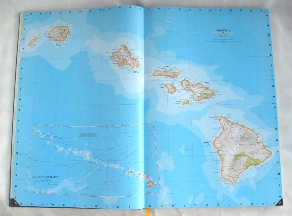 National Geographic Atlas Of The World 7th Edition Large Huge Hardcover ...
