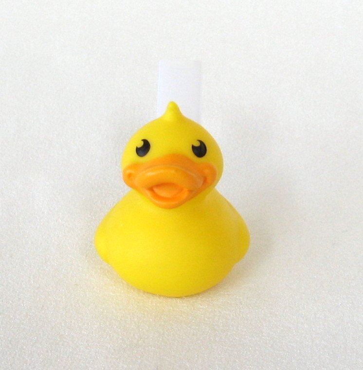 Mini Yellow Duck Quacker Whistle Toy By Schylling