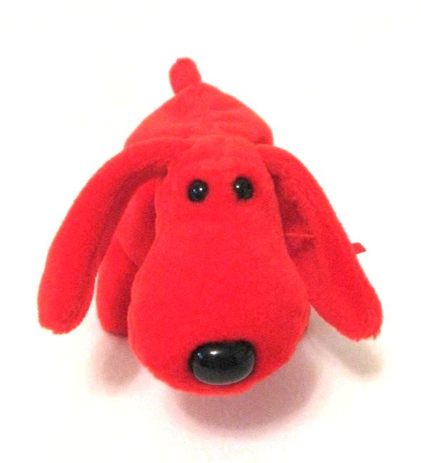 Rover The Red Dog Ty Beanie Baby Retired 1998