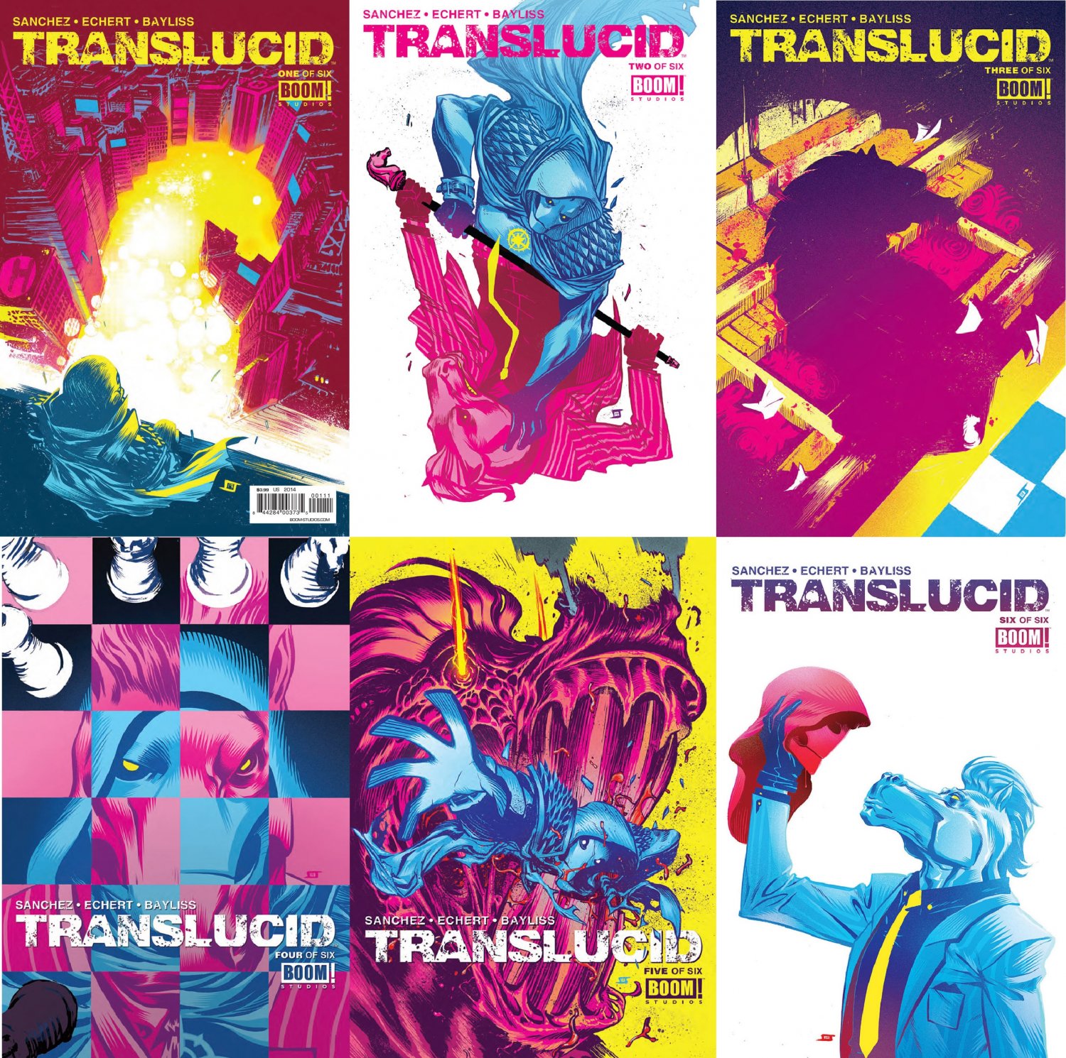Translucid #1 2 3 4 5 6 [2014] NM *Trade Set * Amory Wars, Kill Audio ...
