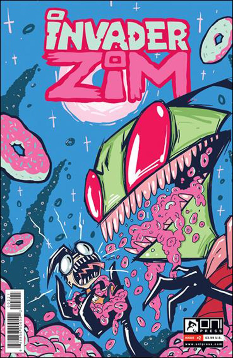 Invader Zim #2 Jhonen Vasquez B Cover [2015] VF/NM Oni Press Comics