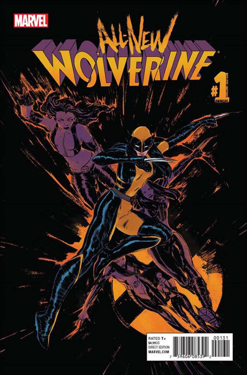 All-New Wolverine Annual #1 Vanesa R. Del Rey Variant Cover [2016] VF ...
