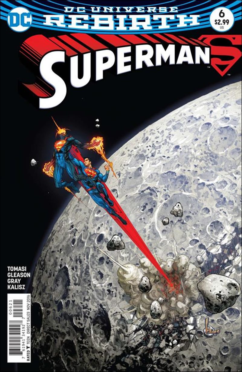 Superman #6 Kenneth Rocafort Cover [2016] VF/NM DC Comics