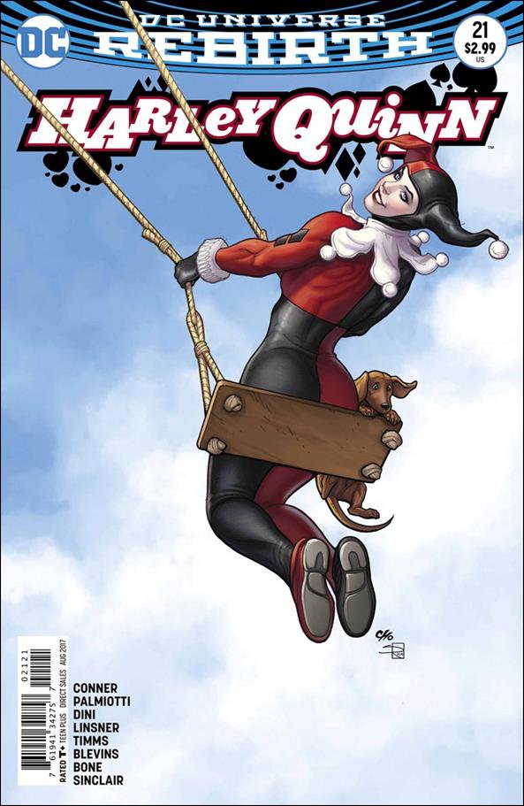 Harley Quinn #21 Frank Cho Variant Cover [2017] VF/NM DC Comics