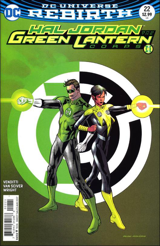 Hal Jordan and the Green Lantern Corps #22 Kevin Nowlan Variant Cover ...