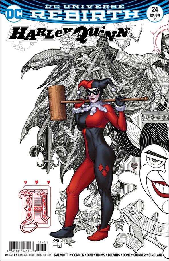 Harley Quinn #24 Frank Cho Variant Cover [2017] VF/NM DC Comics