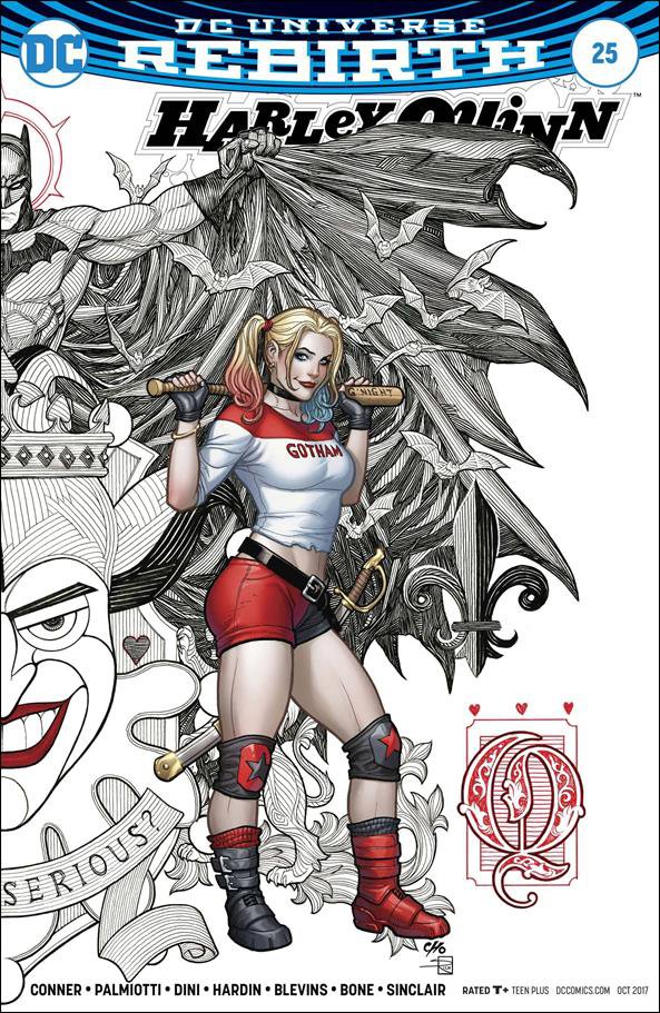 Harley Quinn #25 Frank Cho Variant Cover [2017] VF/NM DC Comics