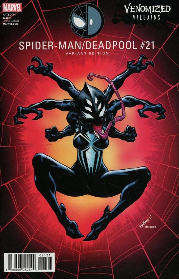 Spider-Man / Deadpool #21 Ed McGuinness Venomized Villains Variant ...