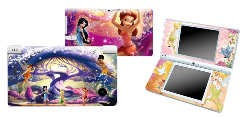 NDSi Skin Sticker Vinyl Decals for Nintendo DSi Original Tinkerbell ...