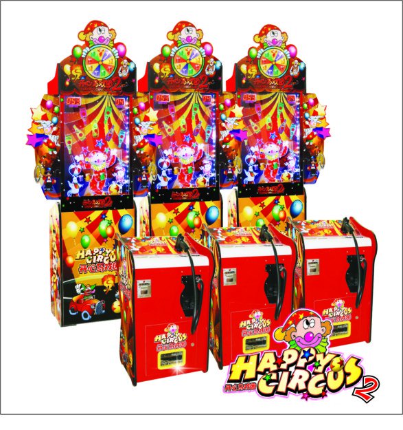 Happy Circus Arcade Ticket Redemption Game Machine