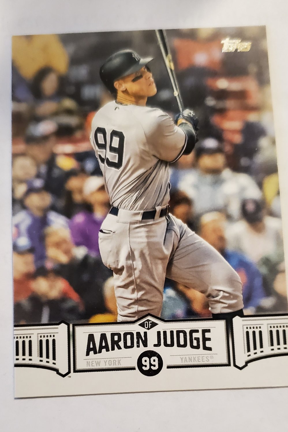 Aaron Judge 2018 Topps Judge Highlights Insert Card AJ2 Aaron Judge 2018 Topps Judge Highlights Insert Card AJ2