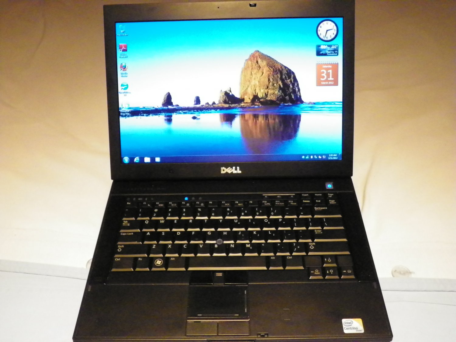 Dell Latitude E6400 4GB 2.4GHz WINDOWS 7 WIRELESS WIFI CDRW DVD docking ...