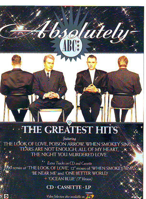 ABC - Absolutely genuine rare vintage advert 1990