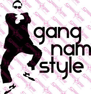 Gangnam Style Vinyl Decal Sticker