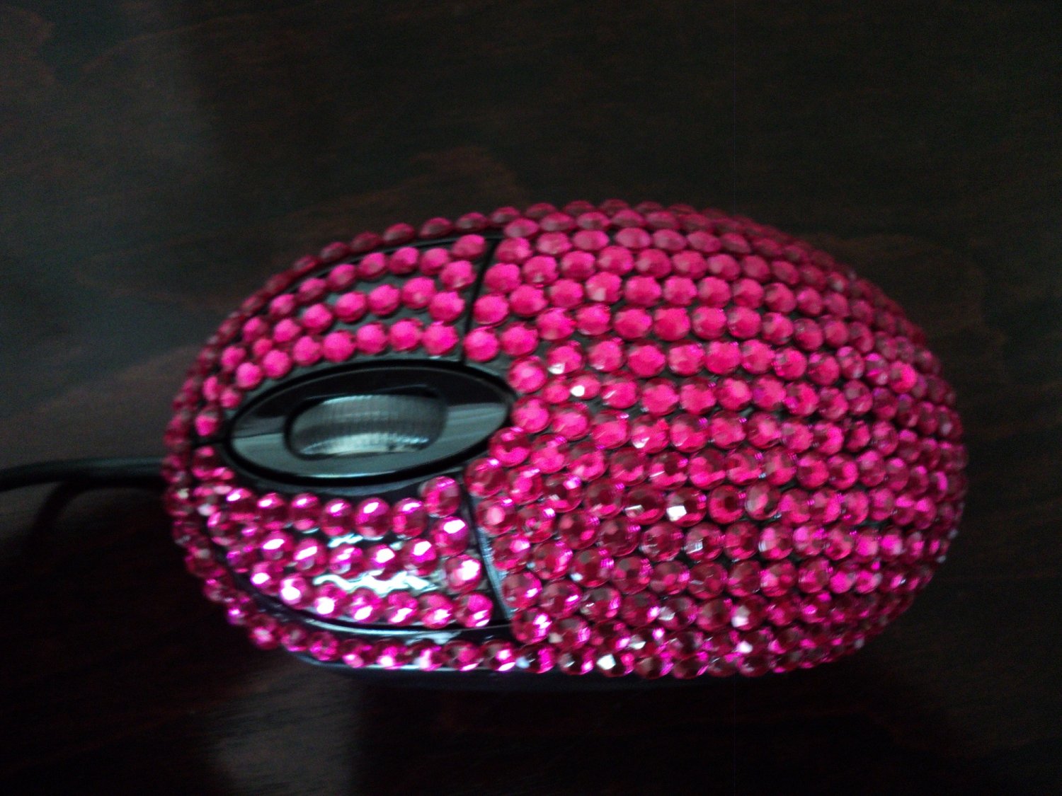 Pink Bling Computer Mouse