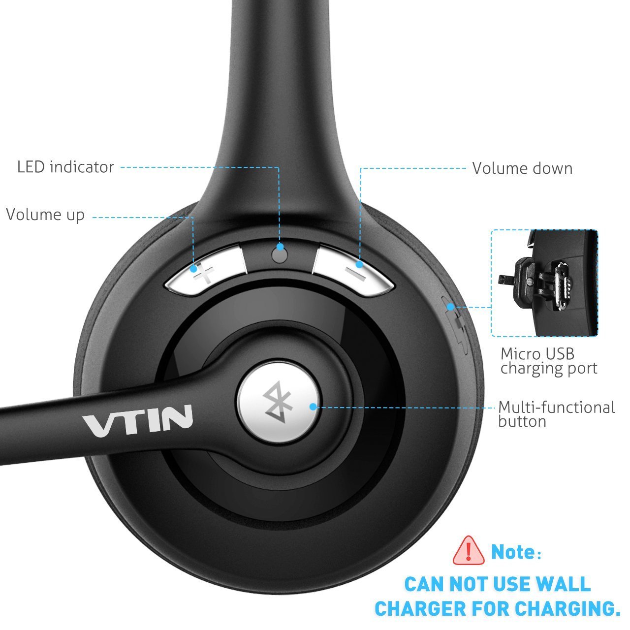 Vtin Professional Wireless Phone Headset