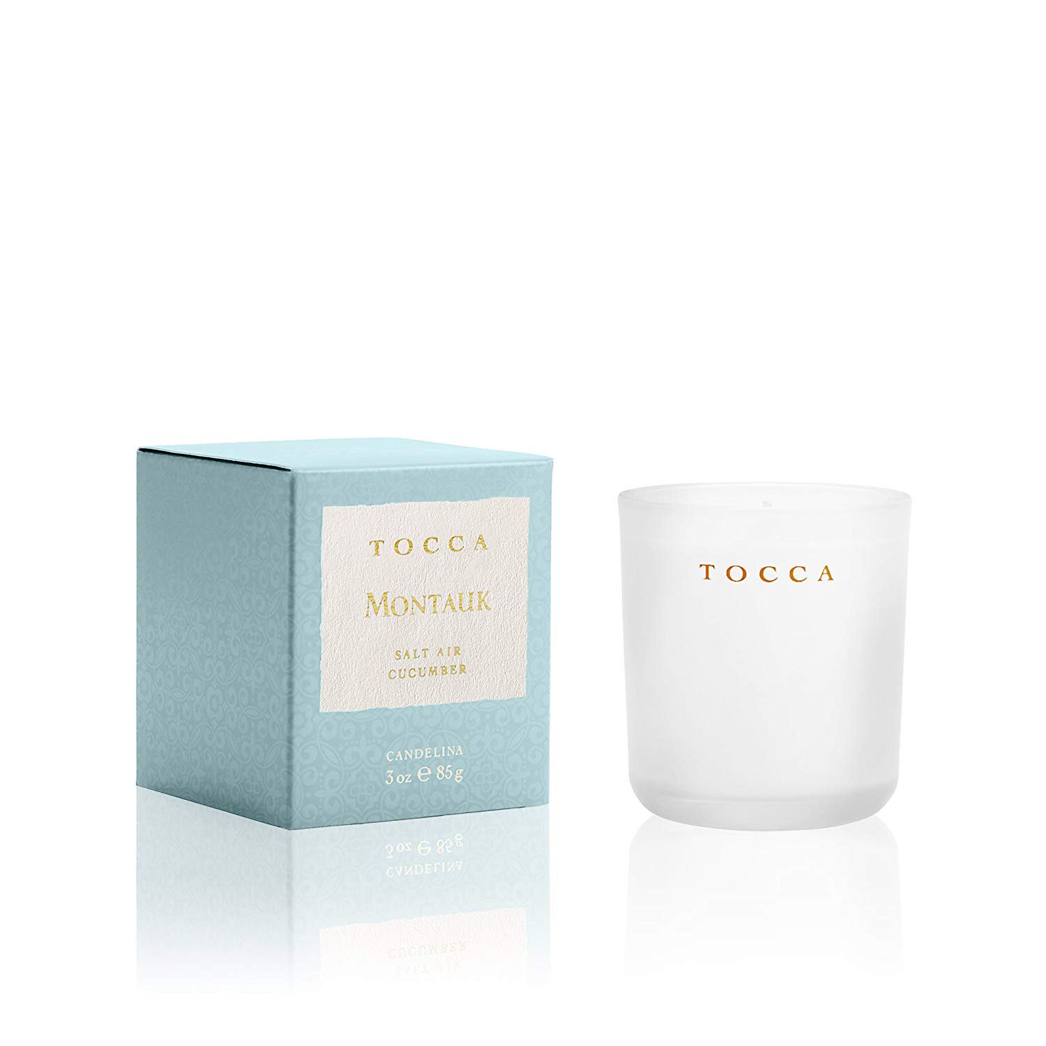 Tocca Montauk Salt Air & Cucumber Candle