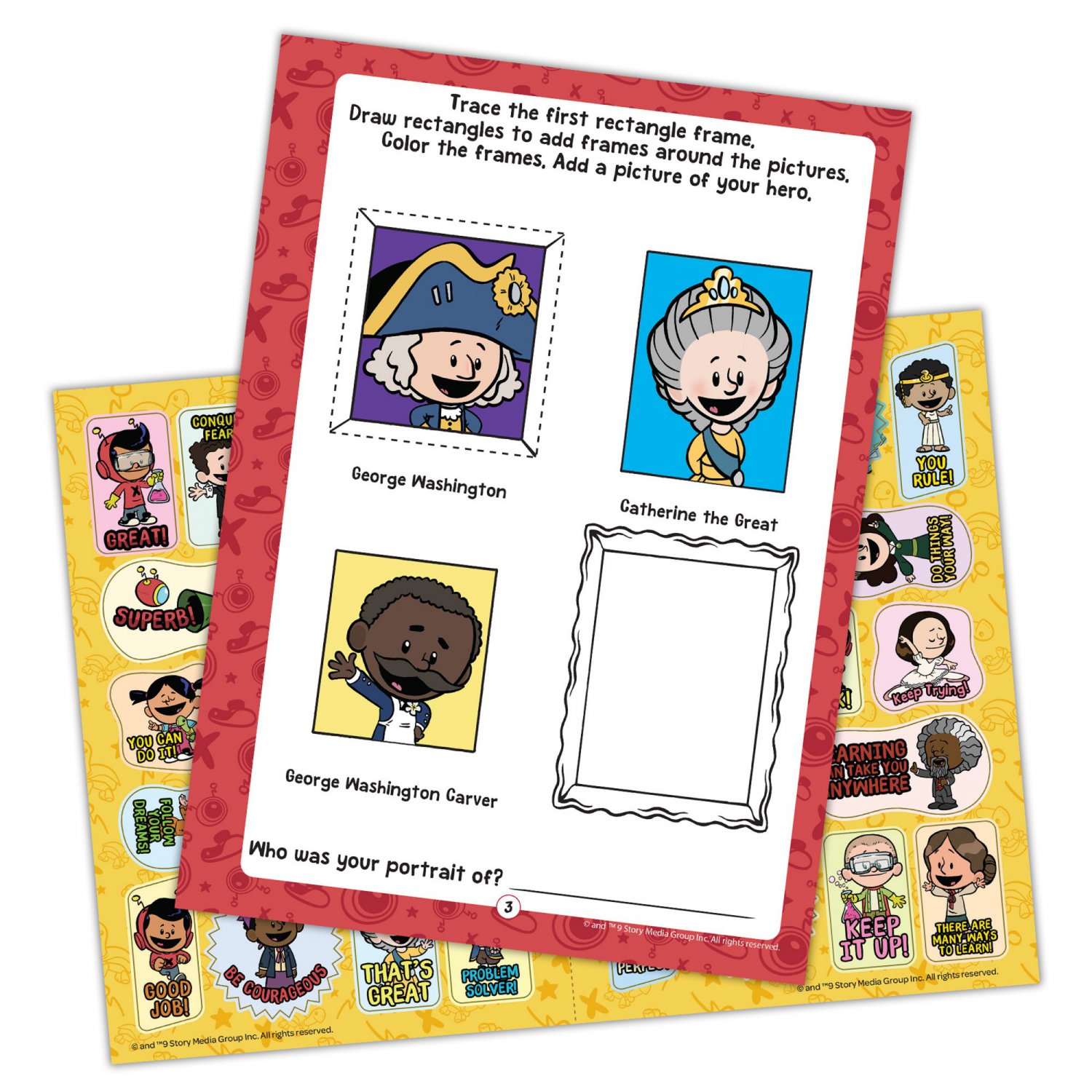 PBS Kids Xavier Riddle & The Secret Museum Workbook with Stickers