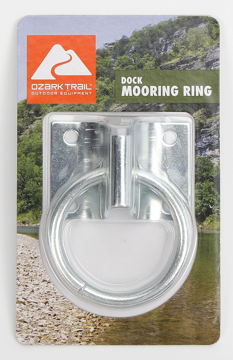 2.5-Inch Dock Mooring Ring Zinc-Plated