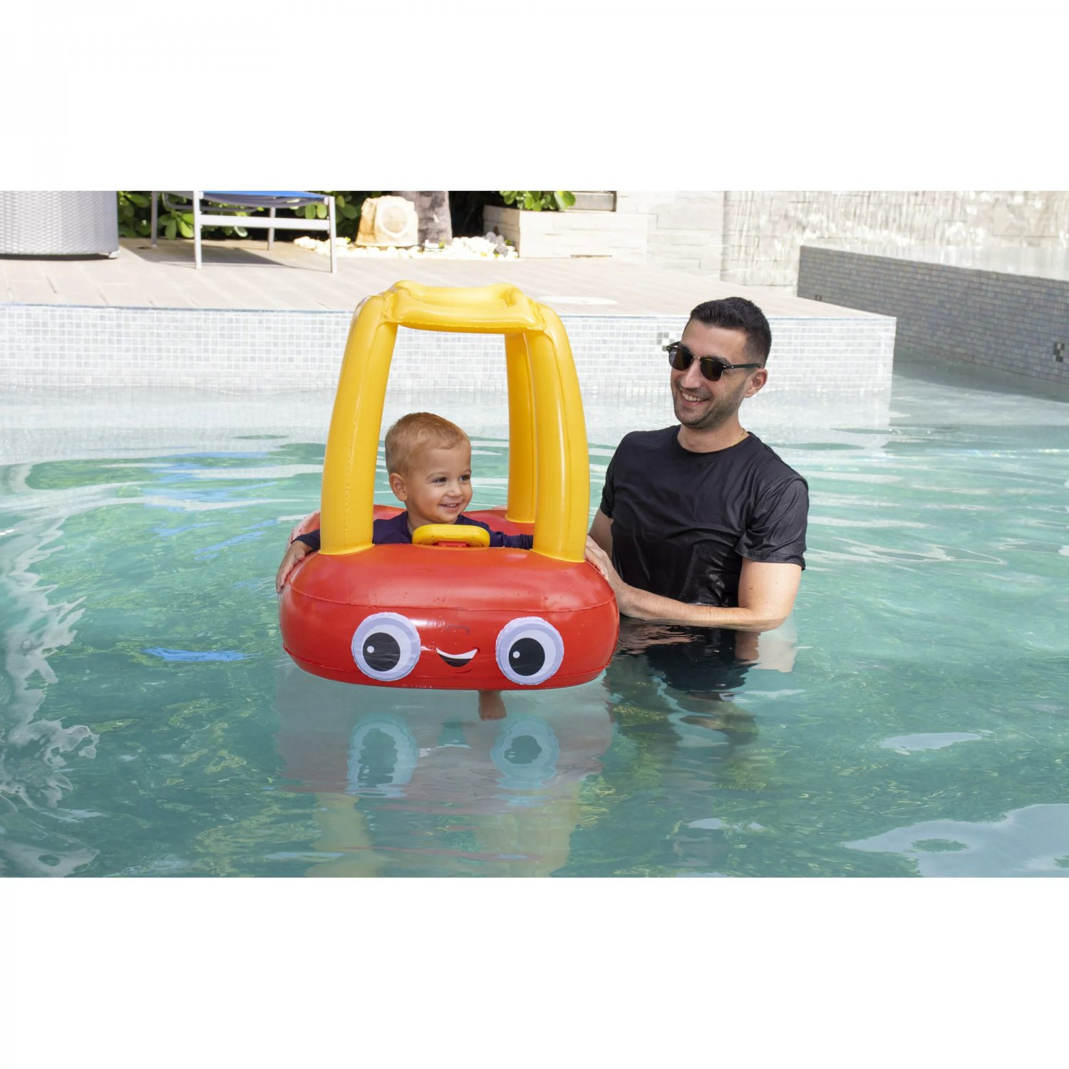 Motorized Cozy Coupe Pool Float