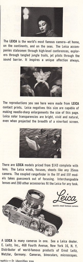 1954 Leica: World's Most Famous Camera