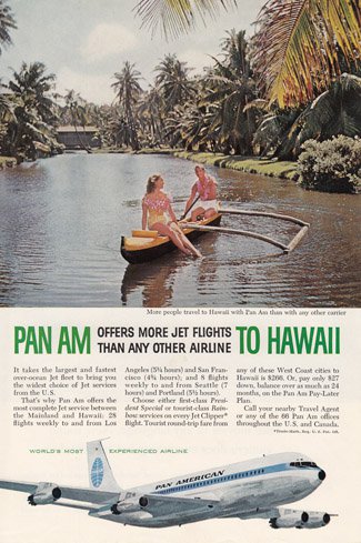 1960 Pan Am Hawaii